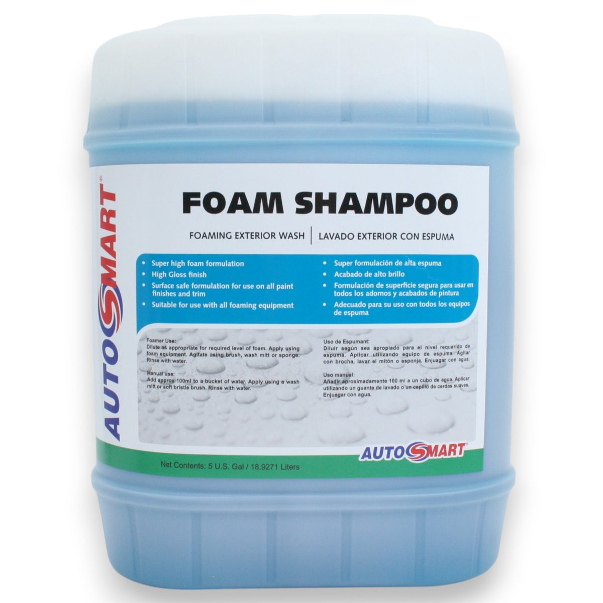 Foam Shampoo - Foaming Exterior Wash 5 Gal – Autosmart America