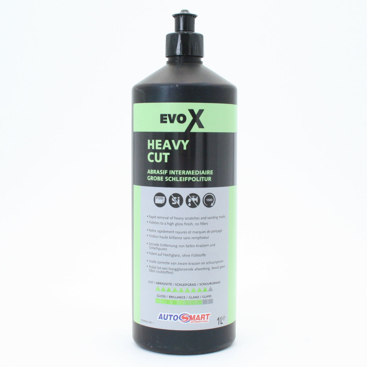 Evo X - Heavy Cut Compound 1Ltr – Autosmart America