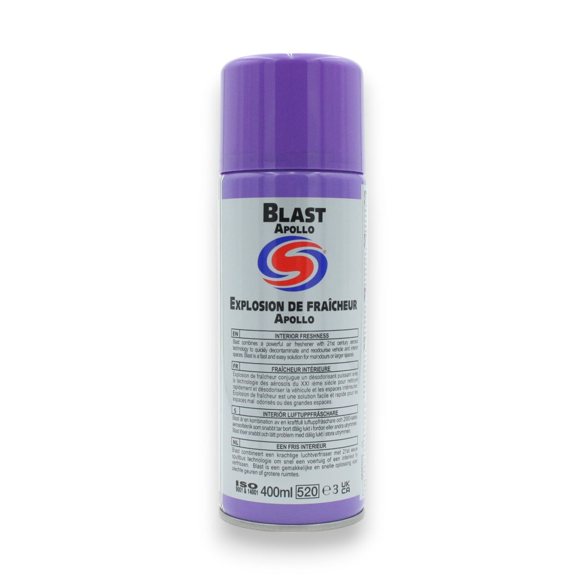 Blast Apollo - Interior Fragrance 400ml – Autosmart America