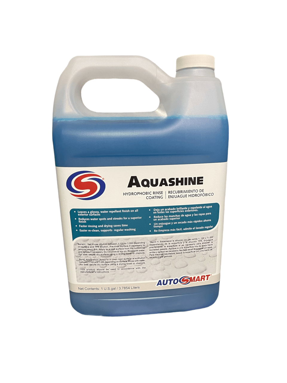 Aquashine - Hydrophobic Rinse Coating 1gal – Autosmart America